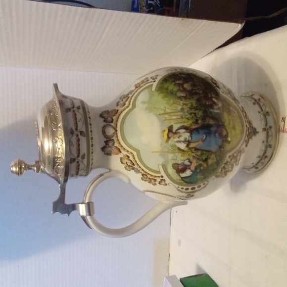 Weinlese | Accents | Vintage German Wine Stein Pitcher Signed | Poshmark